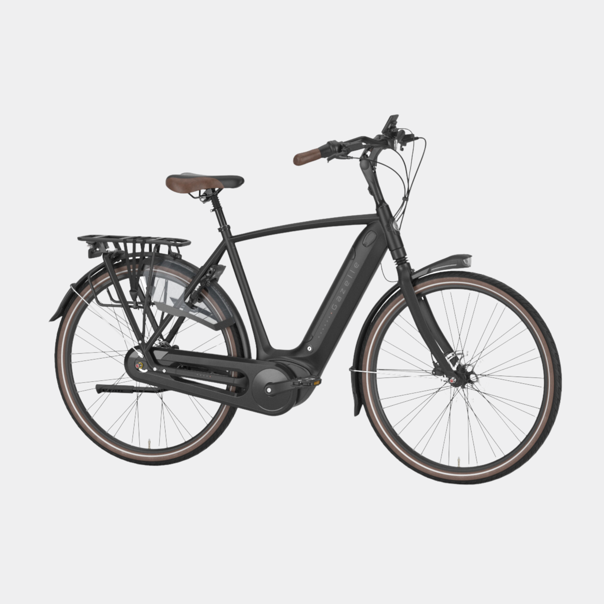Gazelle Grenoble C5 Hmb S5 Electric Bike High Step Crossbar Bells